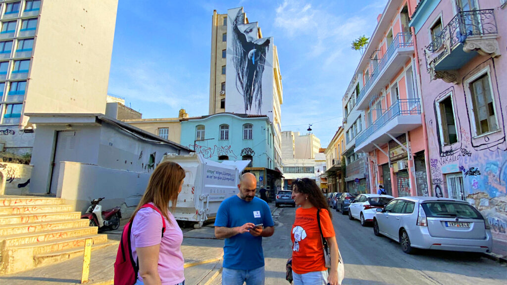 Athens' Heroes: Street Art Graffiti Treasure Hunt - Narratologies